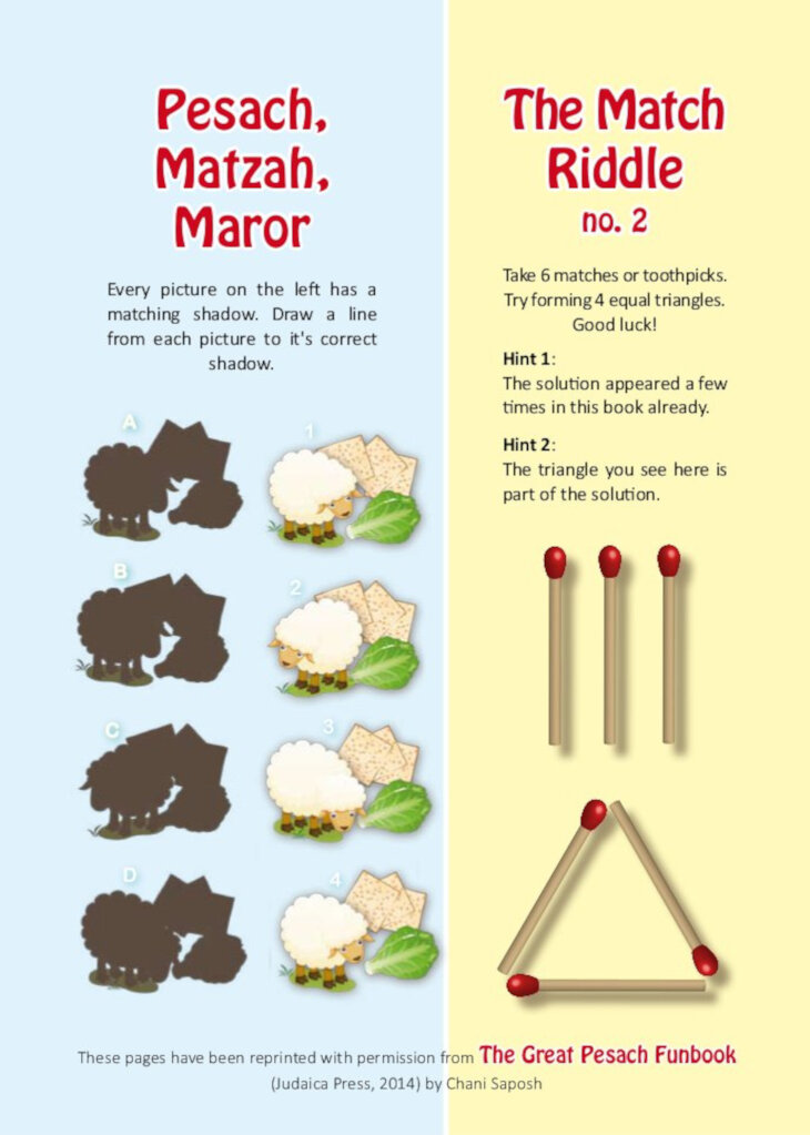 The Great Pesach Funbook | Aish