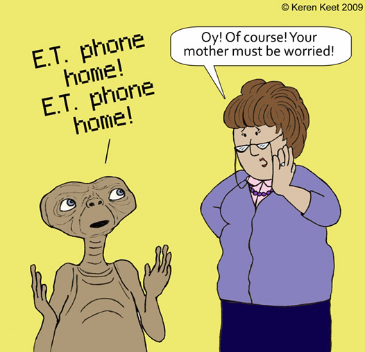 E.T. Phone Home Already!! | Aish