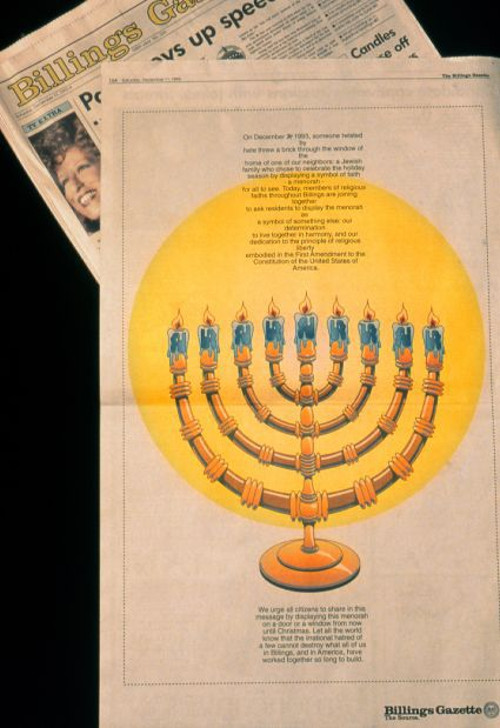 Menorahs in Montana | Aish