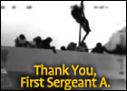 Thank You, First Sergeant A. | Aish