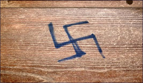 The Swastika on the Desk | Aish