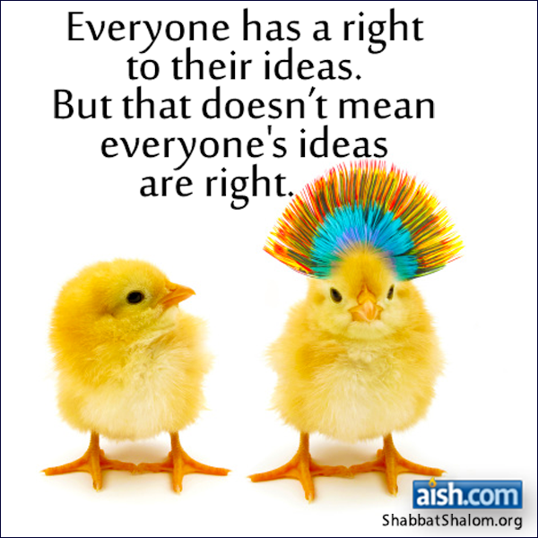 Everyone Has A Right To Their Ideas | Aish