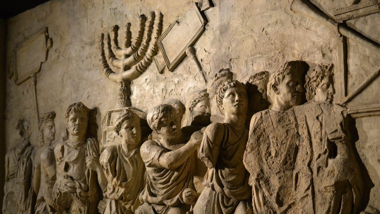 The Story of the Jews #3: The Menorah in Rome | Aish