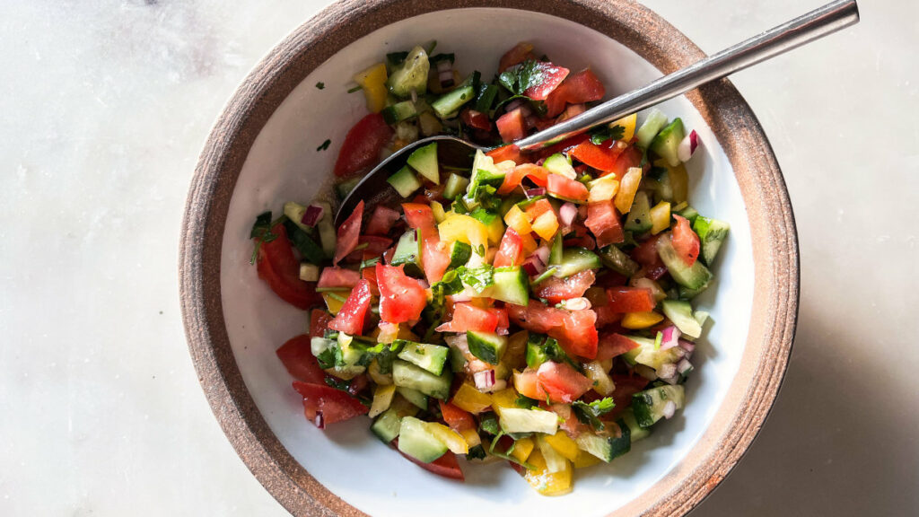 Israeli Salad | Aish