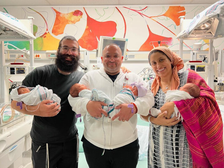 The Quad Squad: Woman Gives Birth to Quadruplets Naturally After Years ...