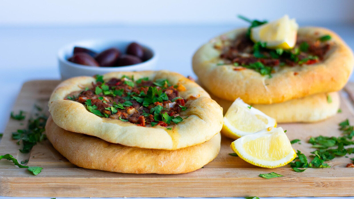 Lahmajoun, Meat Pizzas | Aish