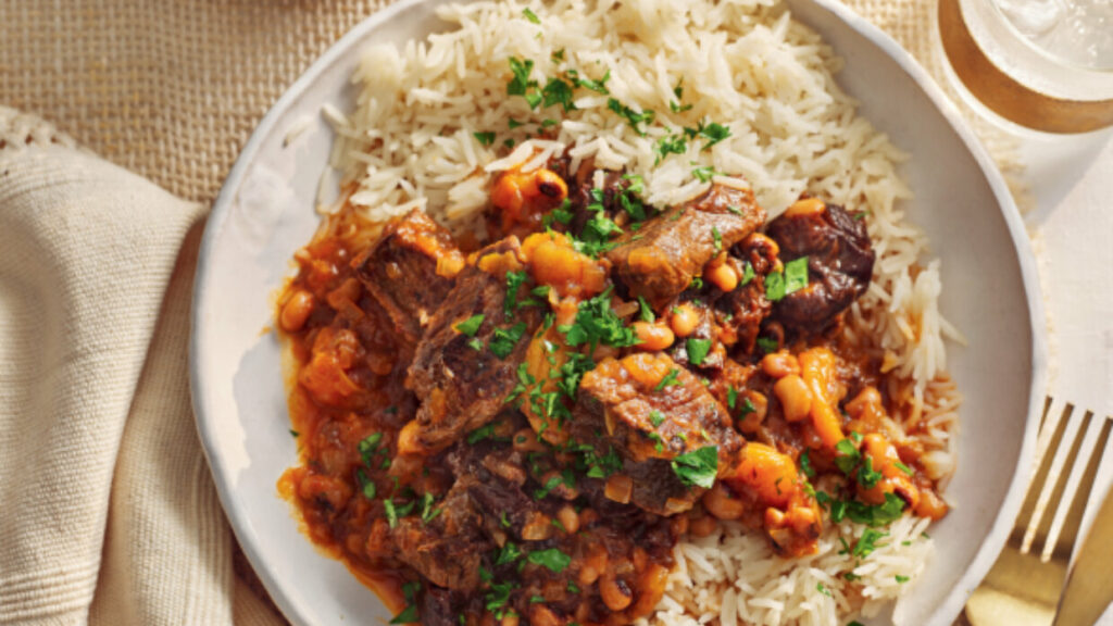 Khoresh: Beef Stew With Dried Fruit and Dried Lime | Aish