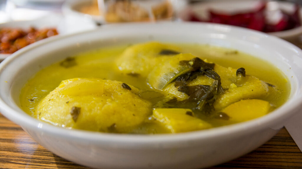 Sour Kubbeh Soup | Aish
