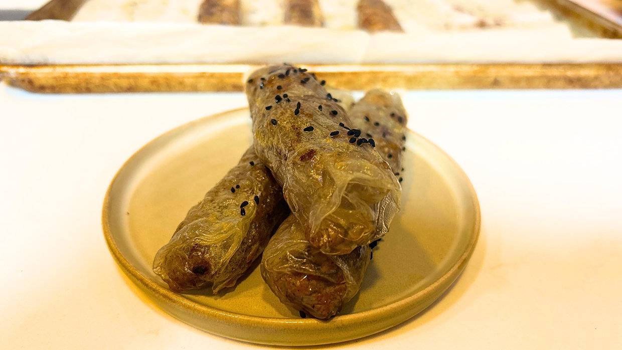 Rice Paper Moroccan Cigars | Aish