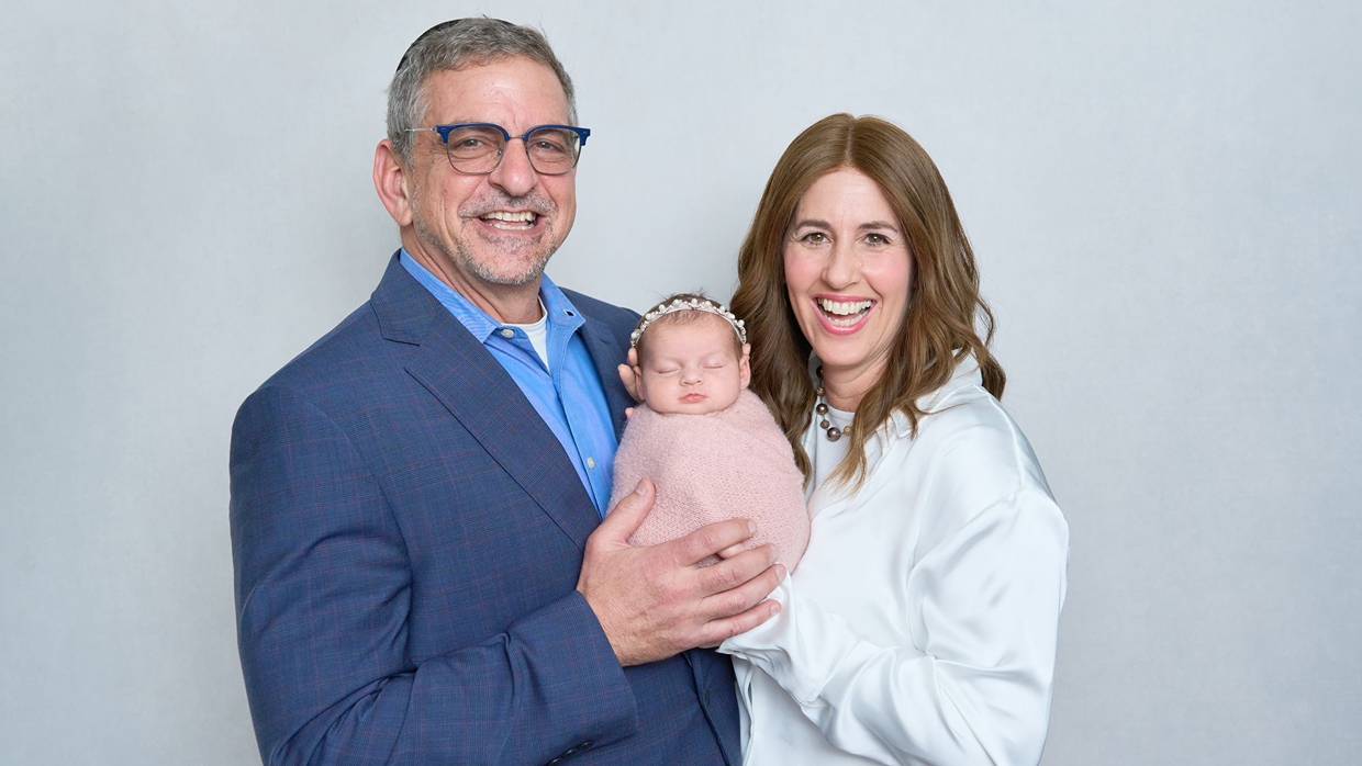 This Dating Psychologist Just Welcomed Her First Baby at 50 | Aish