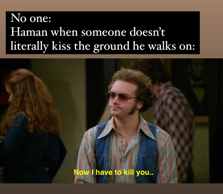 The Purim Story Told Through Memes | Aish