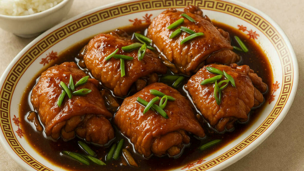 Asian Garlic Ginger Chicken | Aish
