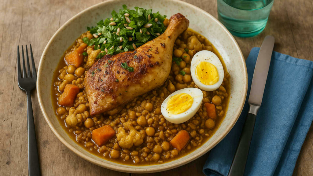 Moroccan Chicken Cholent | Aish