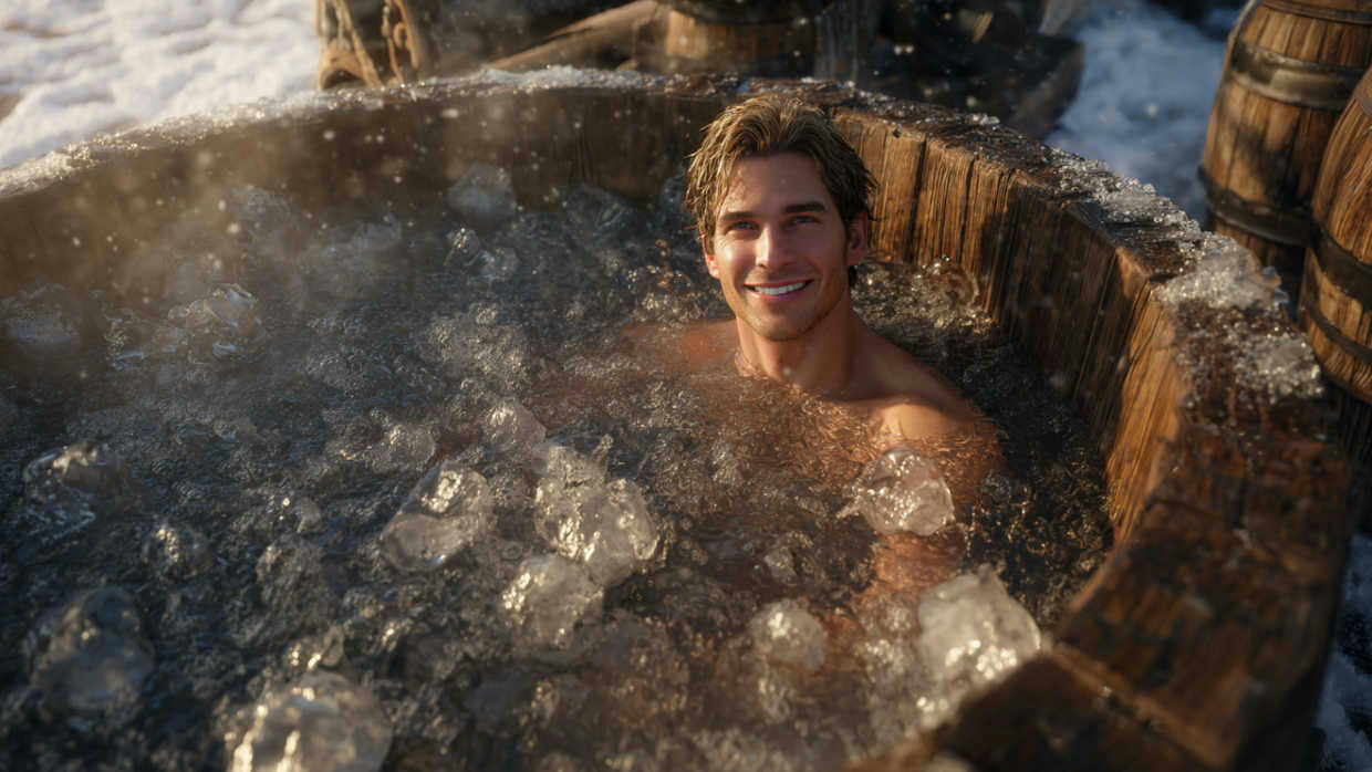 The Ice Bath and the Birth of a New You | Aish