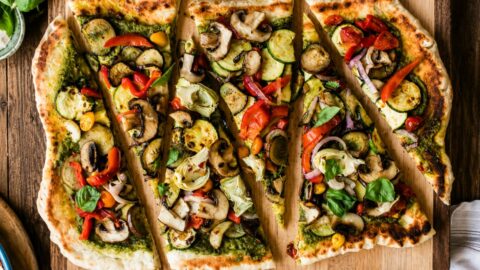 Roasted Veggie Pizza | Aish