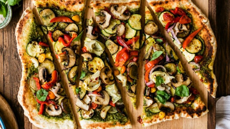 Roasted Veggie Pizza | Aish