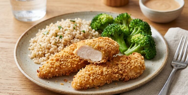 Moist Baked Tender Chicken Fingers | Aish